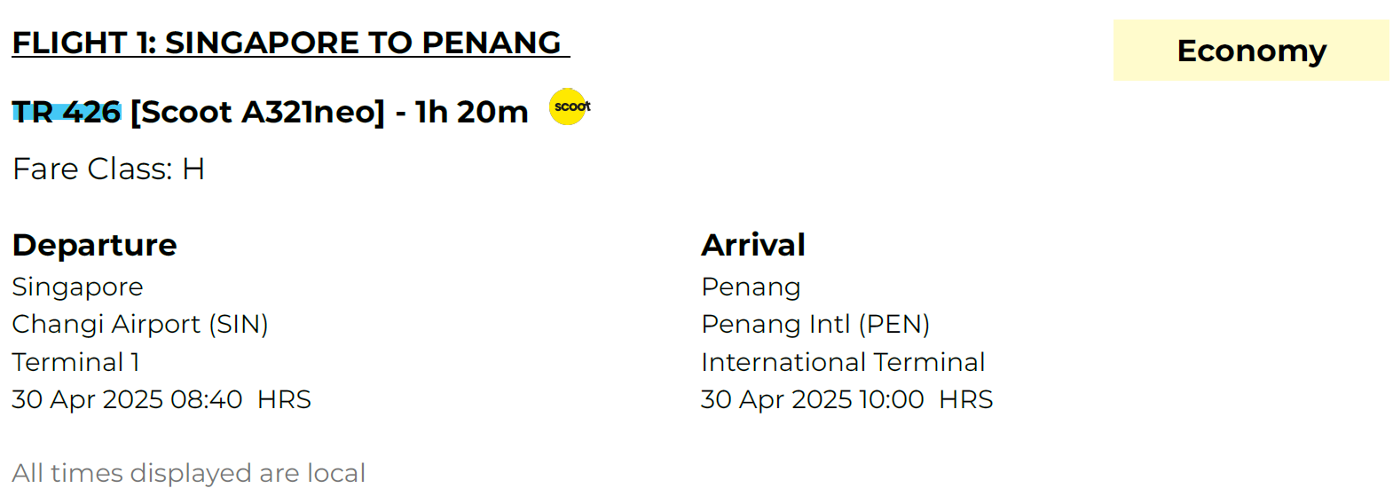 What is Scoot’s carrier code? How do I know if my flight is operated by ...